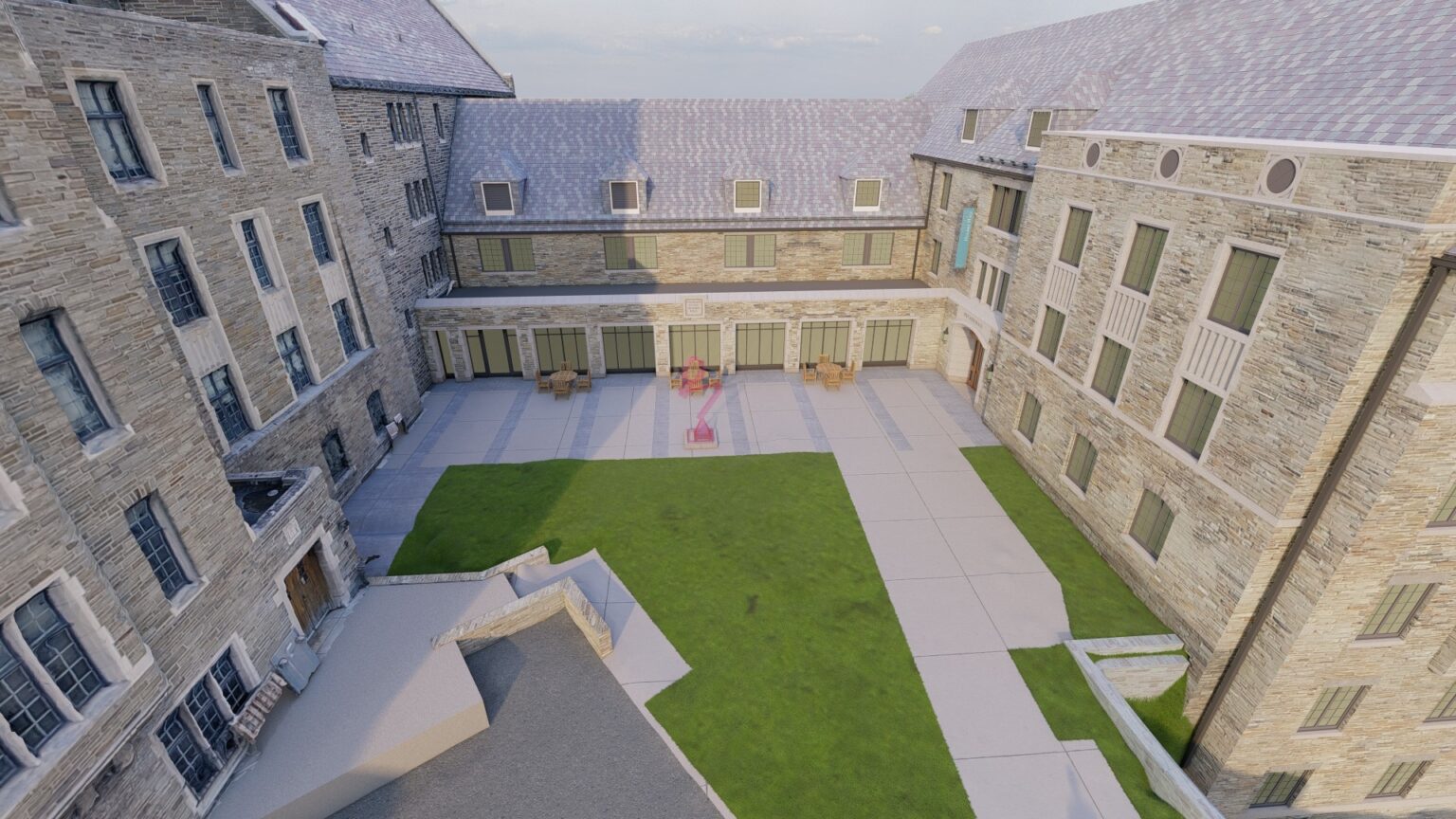 Cornell University: Hughes Hall | MCWB Architects